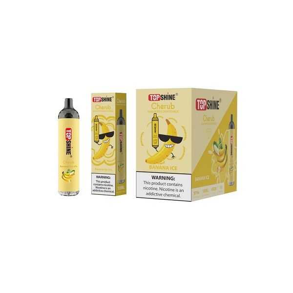 Top Shine Cherub 5% Disposable 4500 Puffs 10pk