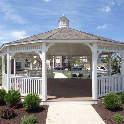 Large Pre-Configured Octagon Gazebo
